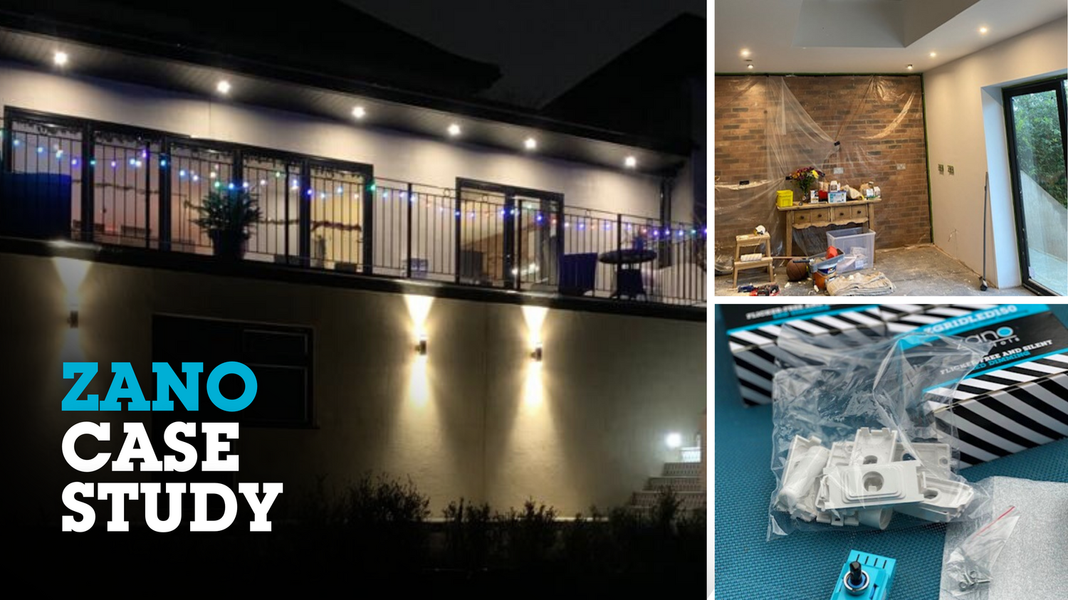 Case study: full home and new build extension lighting renovation ...